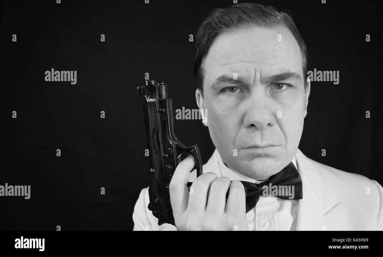Secret agent Bond Stock Photo - Alamy