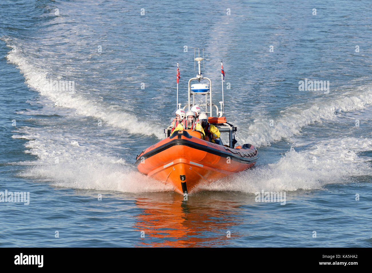 Rigid inflatable inshore lifeboat hi-res stock photography and images ...