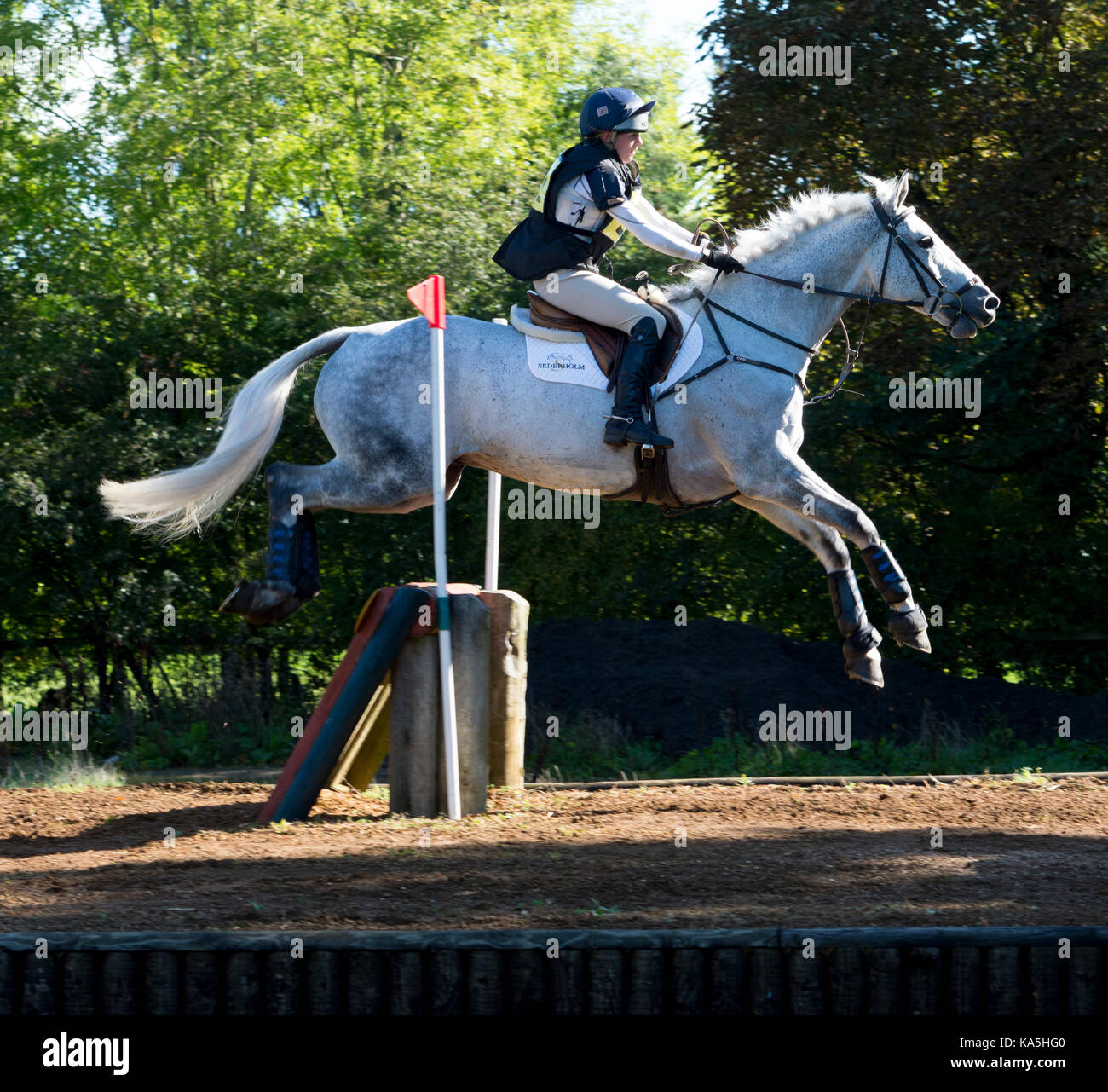 British Eventing Horse Trials, Moreton Morrell, Warwickshire, UK Stock ...
