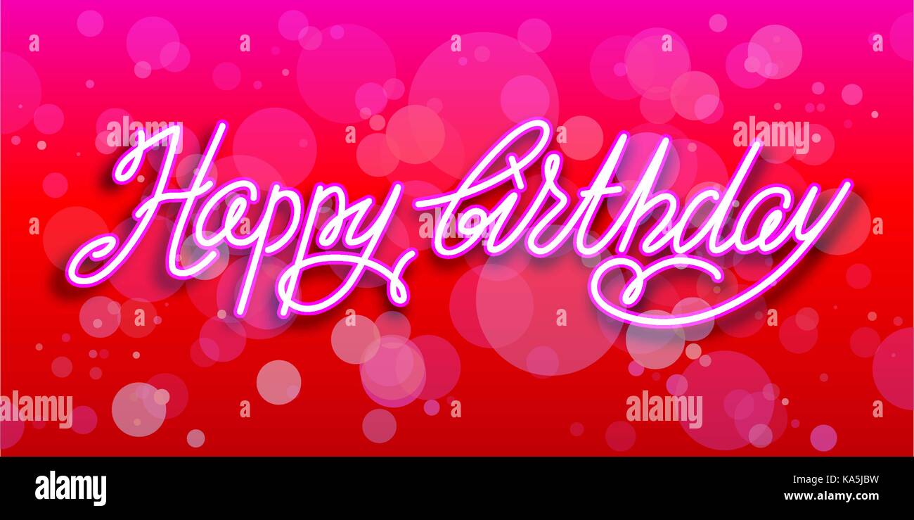 Red hand drawn lettering Stock Vector Image & Art - Alamy