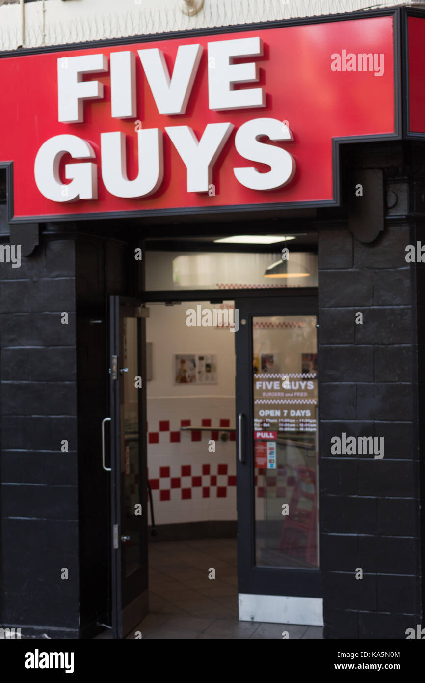 Five guys outside hi-res stock photography and images - Alamy