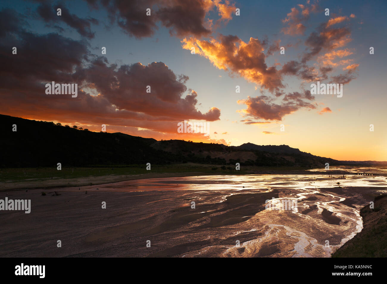 The grasslands and rivers of Inner Mongolia Stock Photo - Alamy