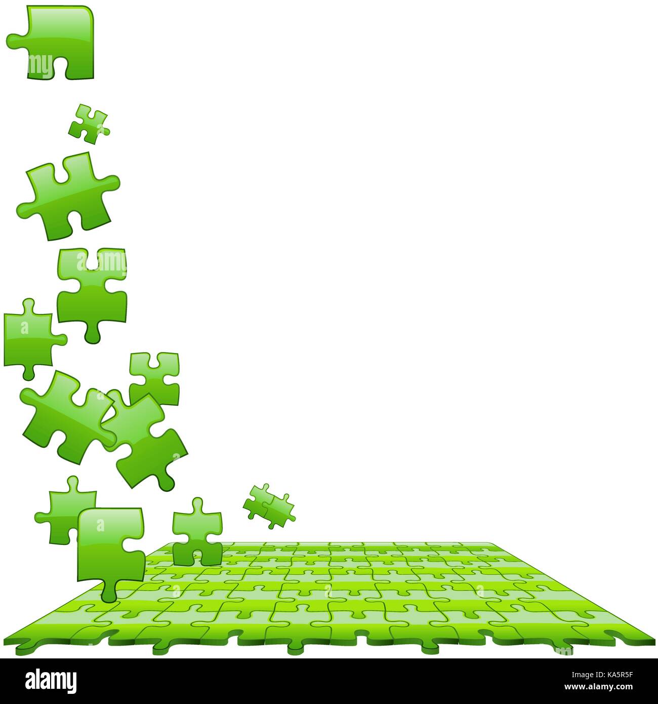 Transparent puzzle pieces Stock Vector Images - Alamy