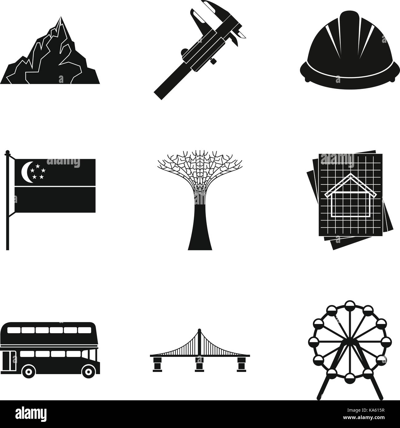 Roadside engineering Stock Vector Images - Alamy