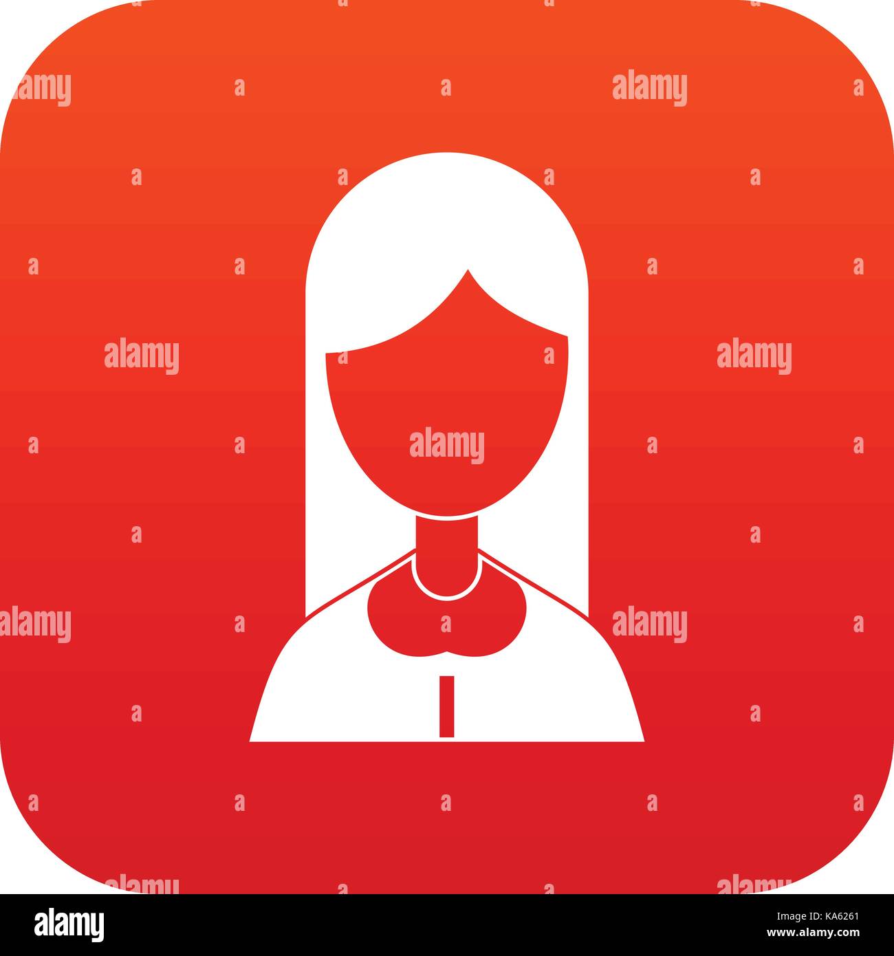 Mother icon digital red Stock Vector Image & Art - Alamy