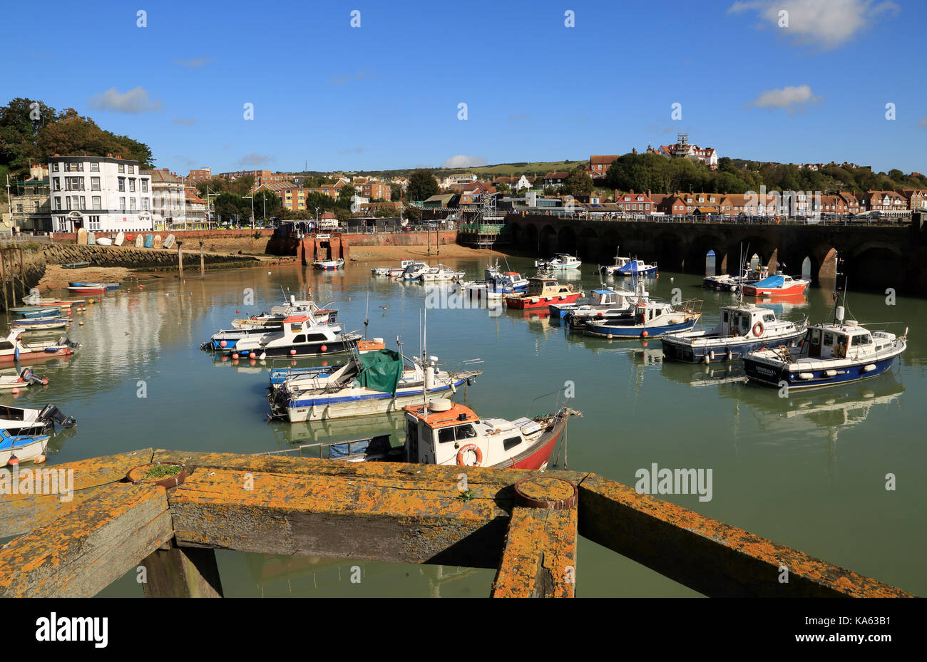 Folkestone harbour bridge hi-res stock photography and images - Alamy