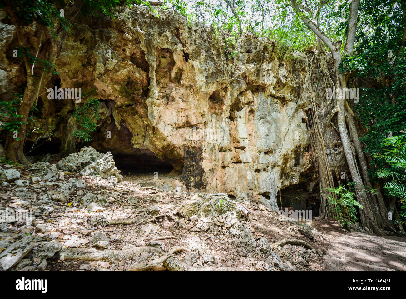 Loltun caves. Yucatán. Mexico Stock Photo - Alamy