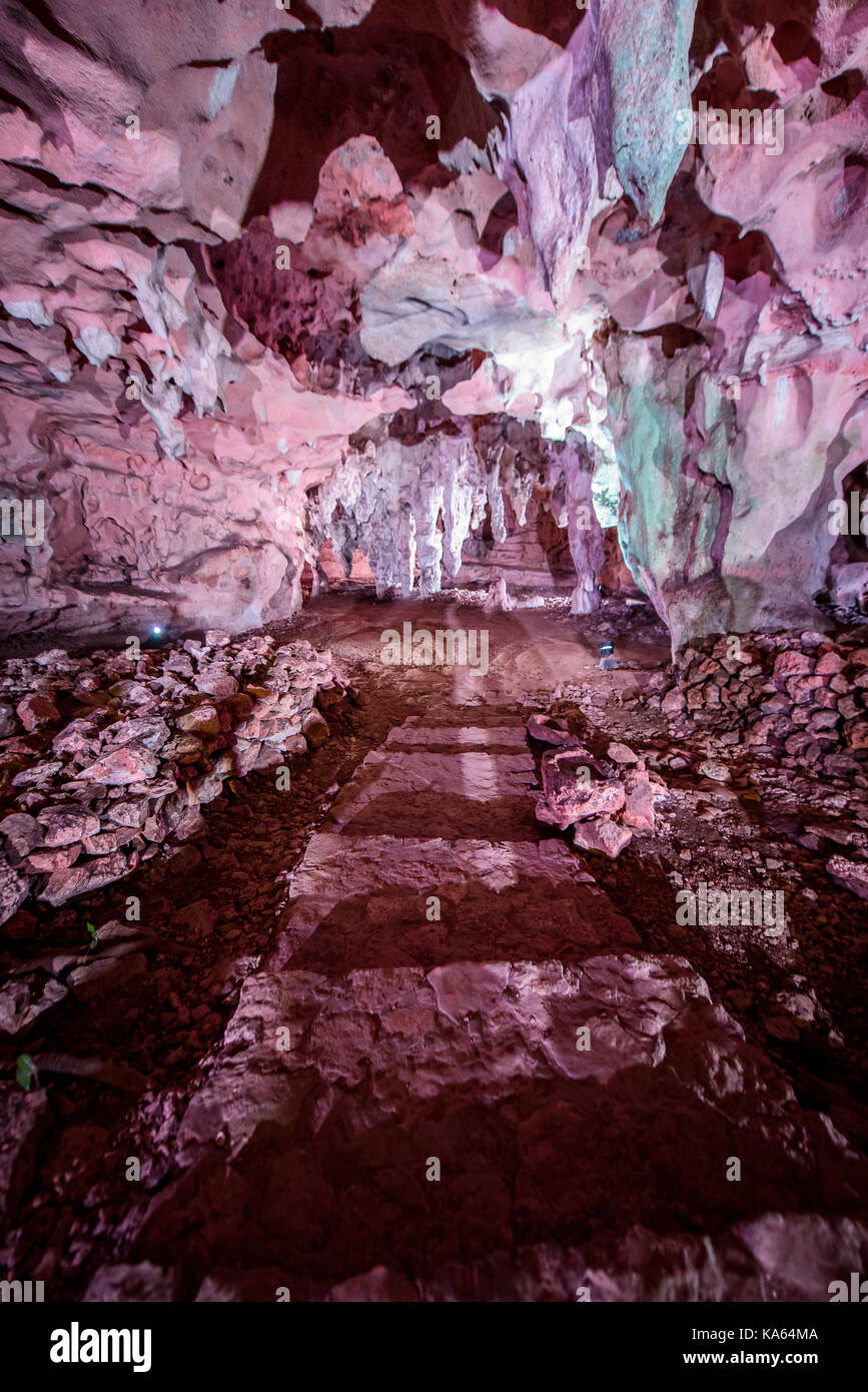 Loltun caves. Yucatán. Mexico Stock Photo - Alamy