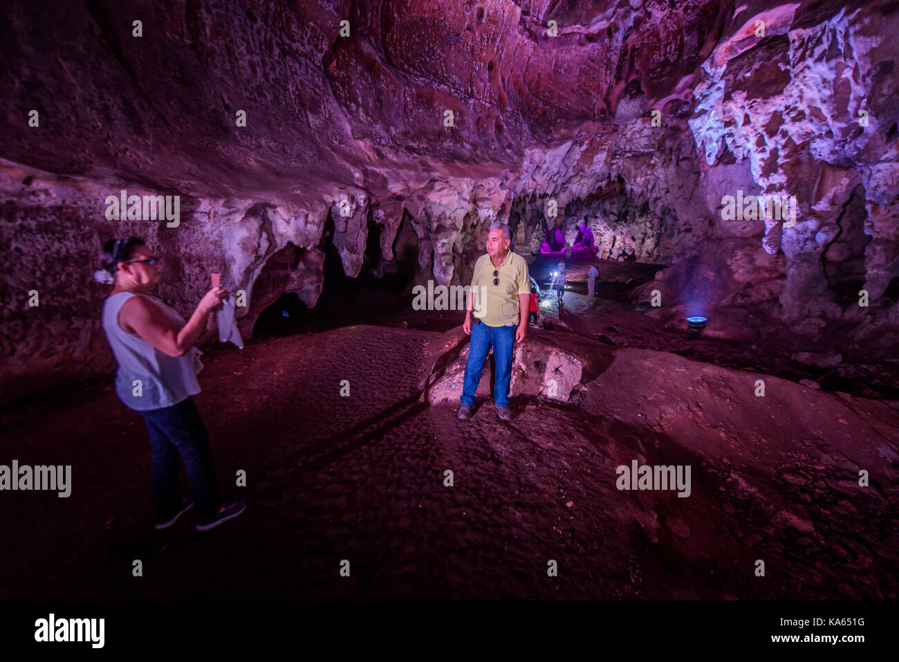 Loltun caves. Yucatán. Mexico Stock Photo - Alamy