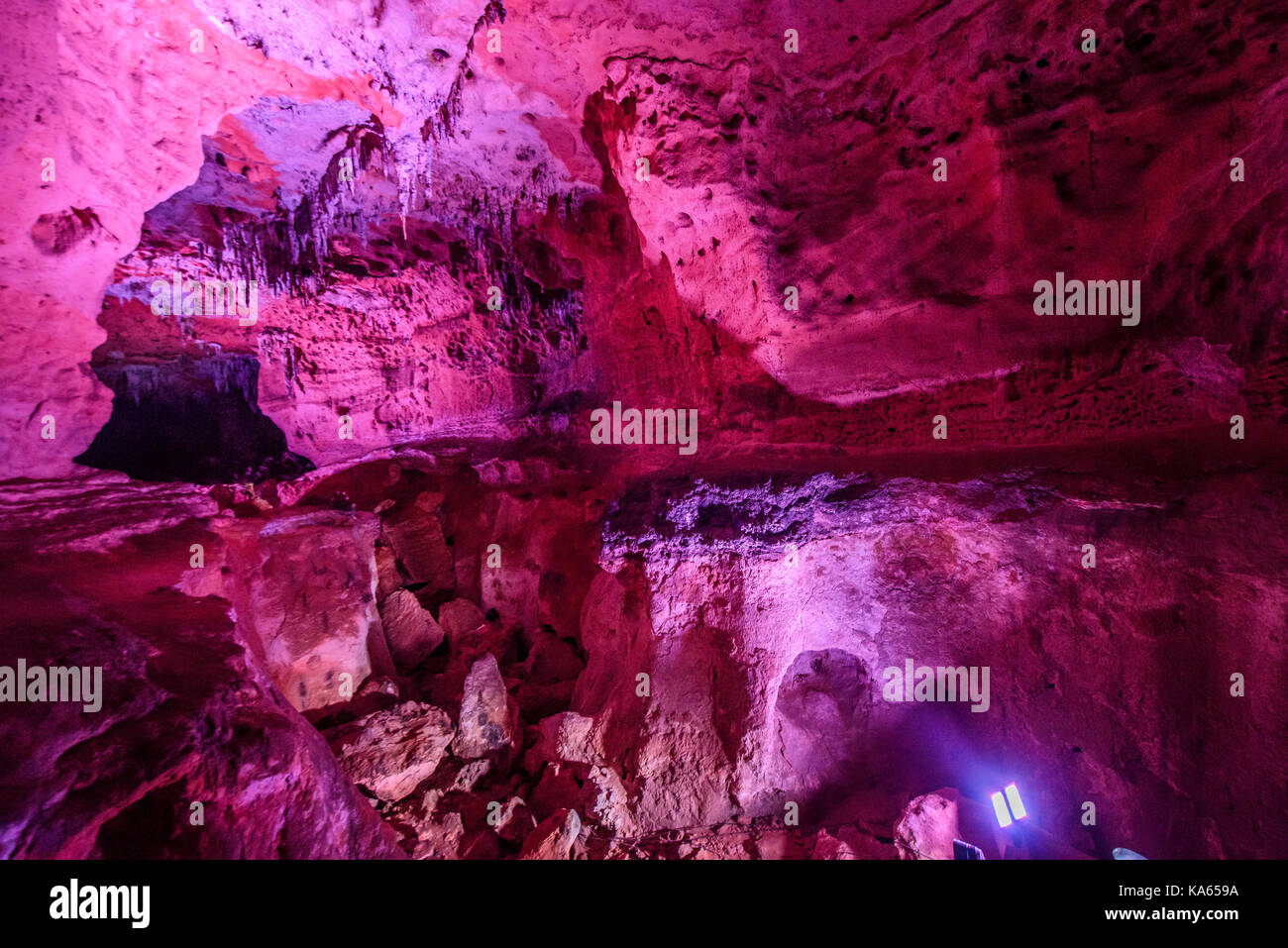 Loltun caves. Yucatán. Mexico Stock Photo - Alamy