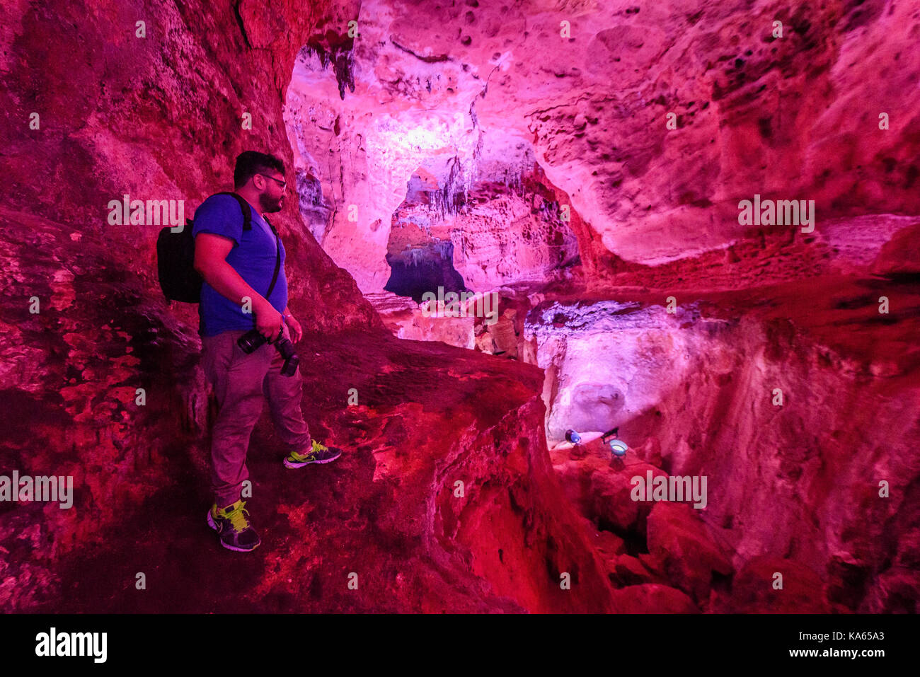 Loltun caves. Yucatán. Mexico Stock Photo - Alamy