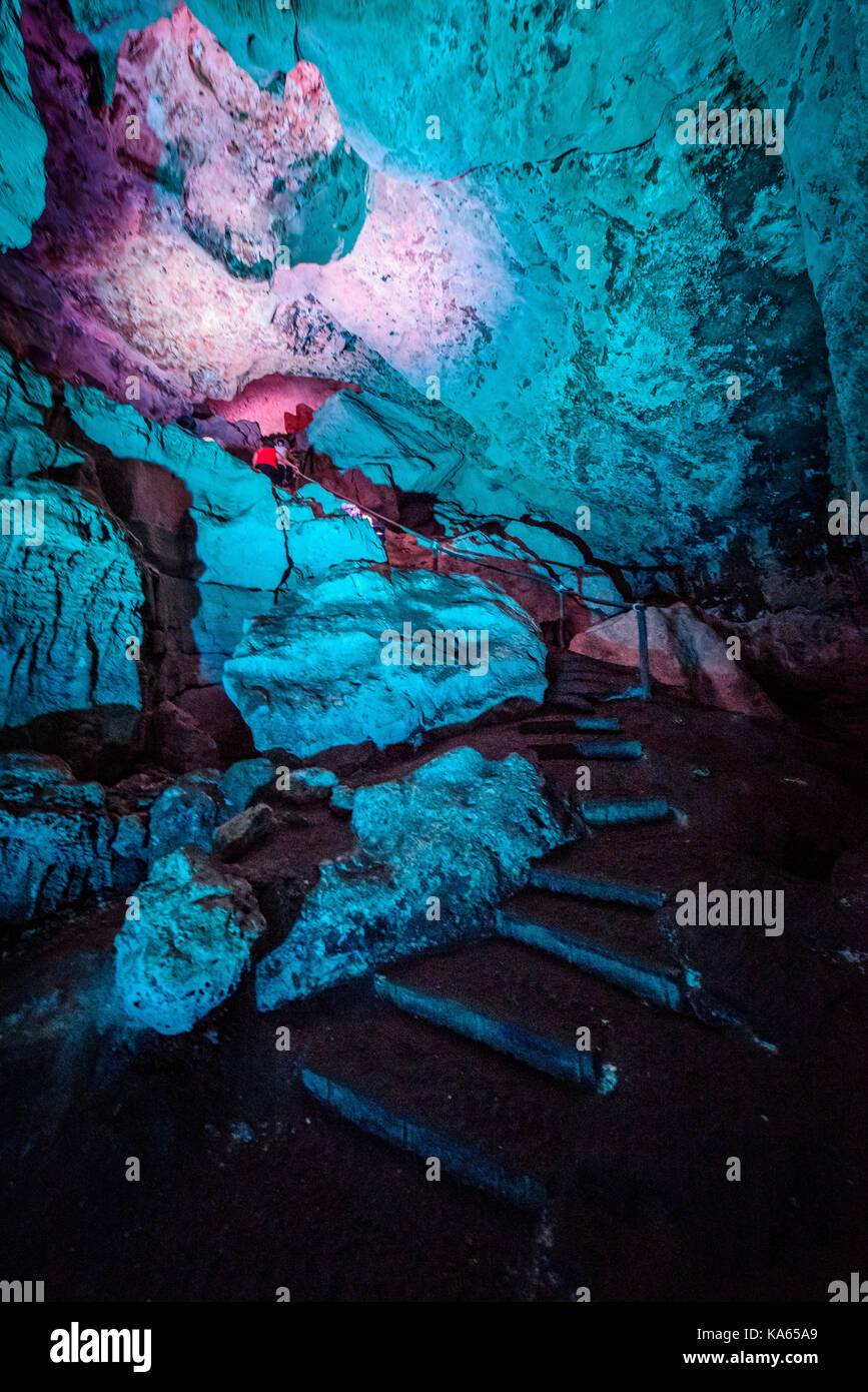 Loltun caves. Yucatán. Mexico Stock Photo - Alamy