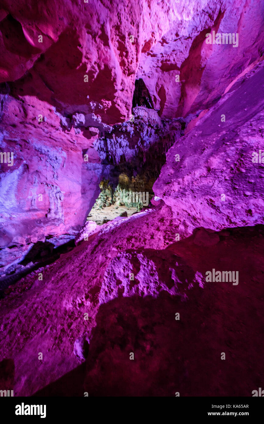 Loltun caves. Yucatán. Mexico Stock Photo - Alamy