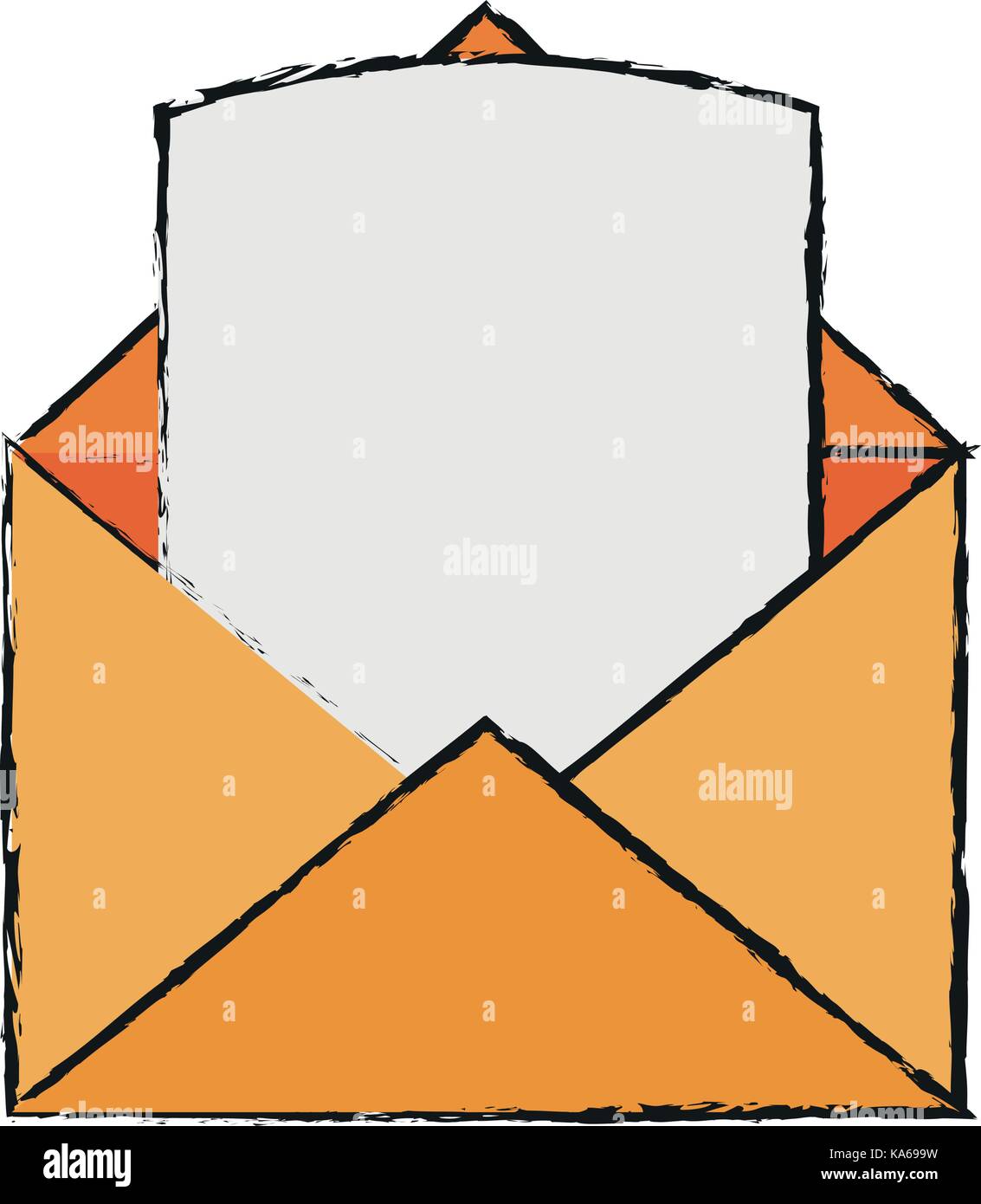 envelope open mail Stock Vector Image & Art - Alamy