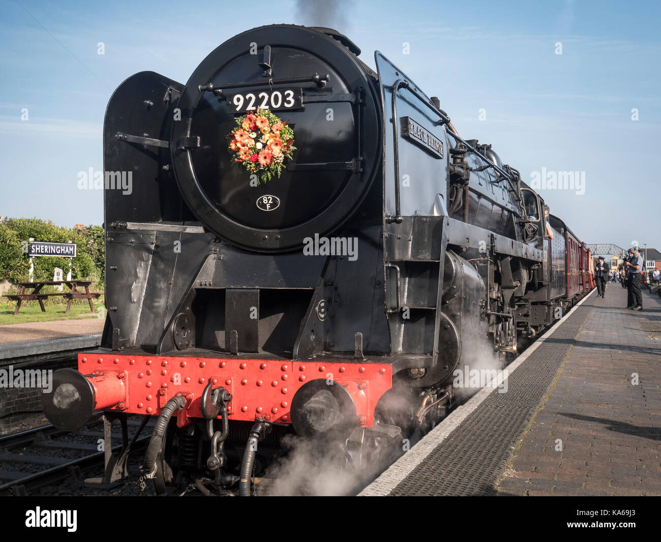 Black prince steam locomotive hi-res stock photography and images - Alamy