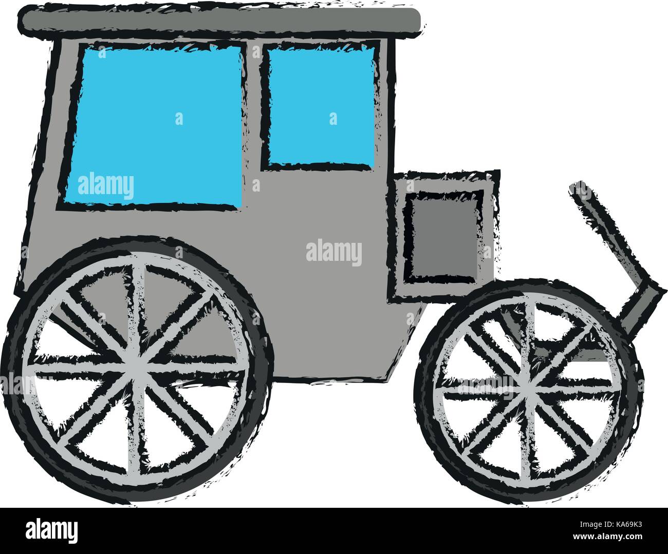 classic horse carriage Stock Vector Image & Art - Alamy