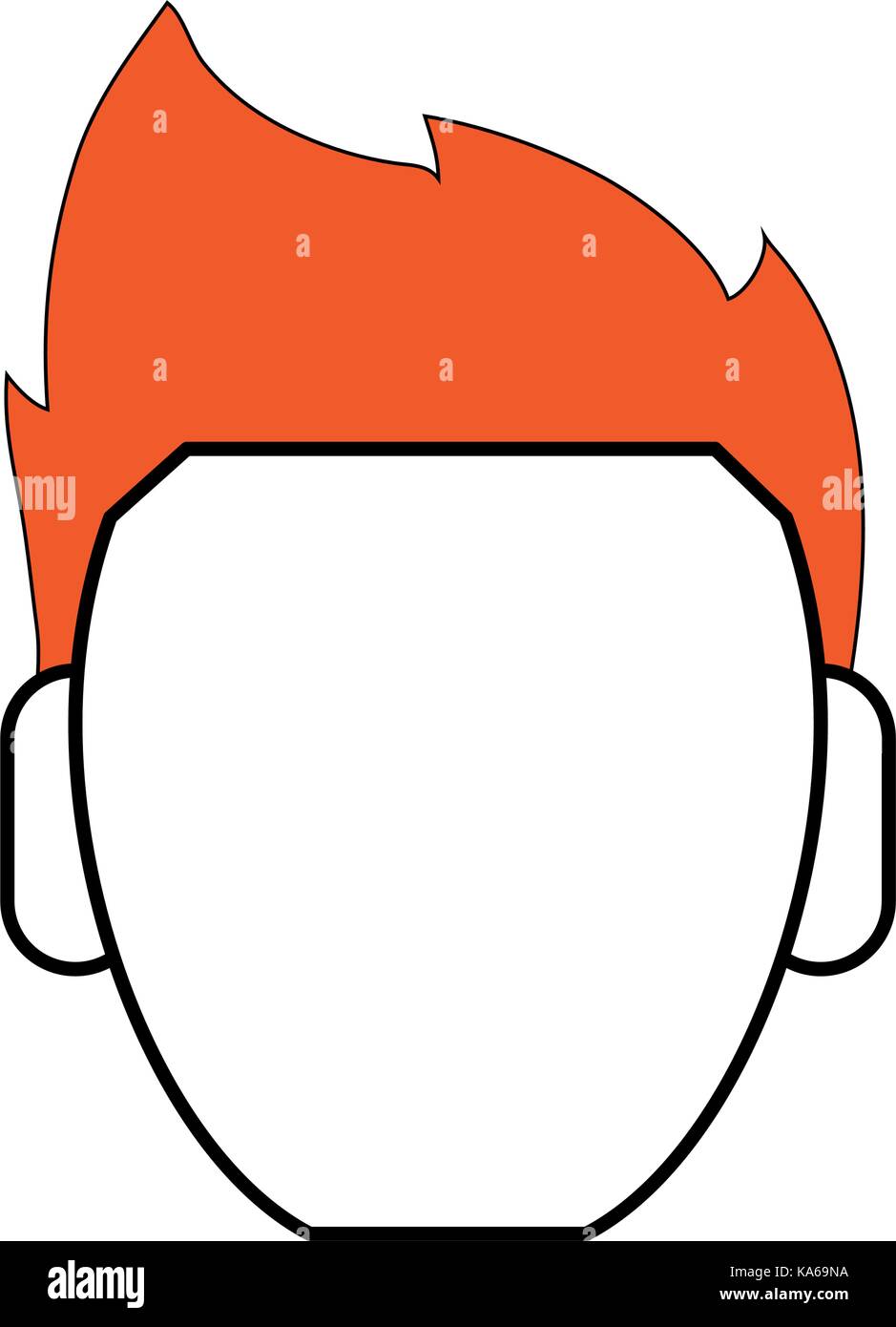 Faceless man character Stock Vector Image & Art - Alamy