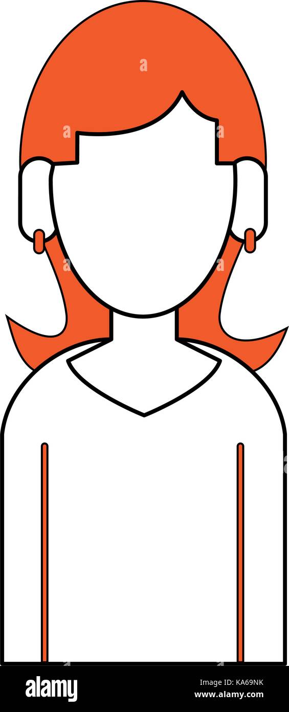 avatar woman character Stock Vector Image & Art - Alamy