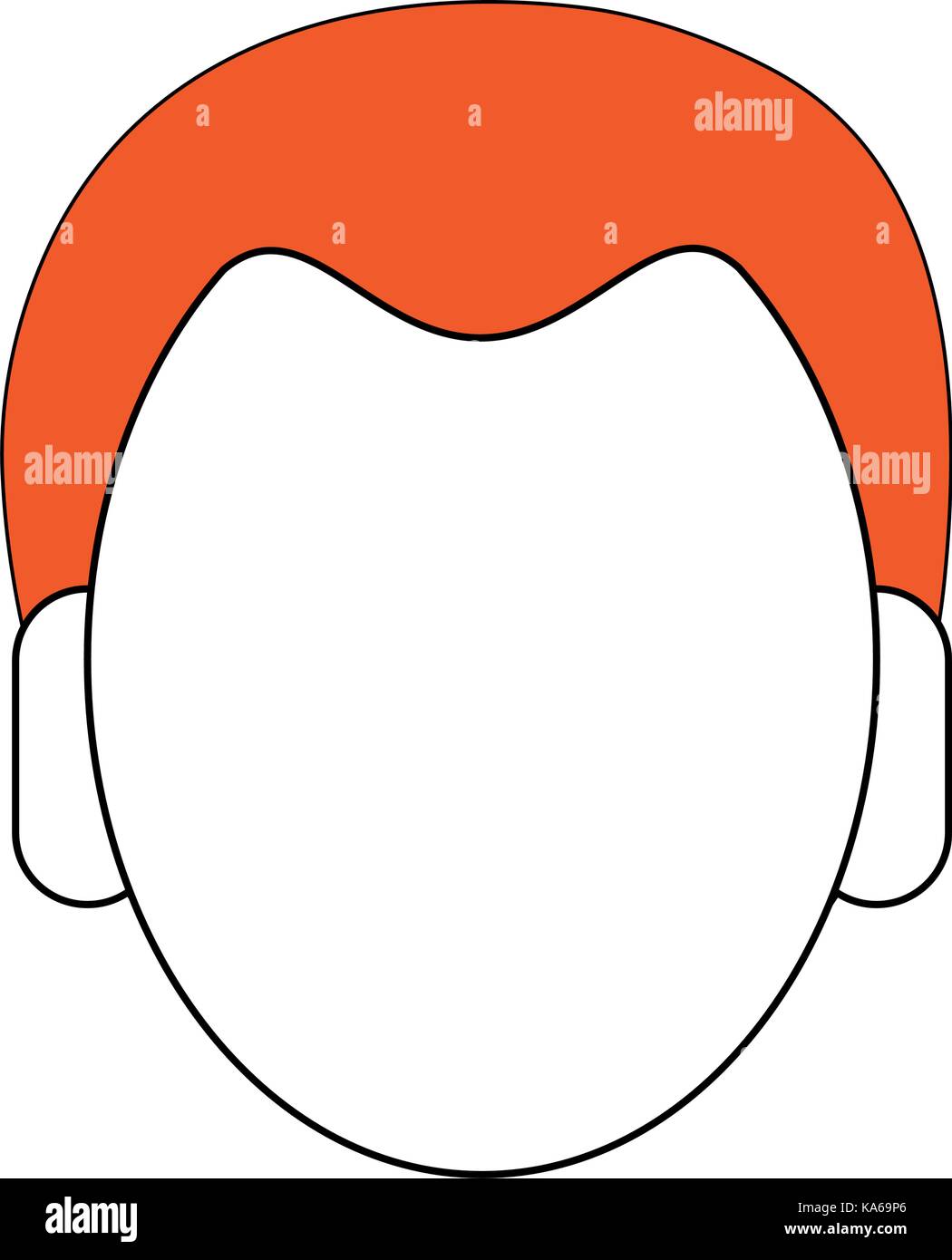 Faceless man character Stock Vector Images - Alamy