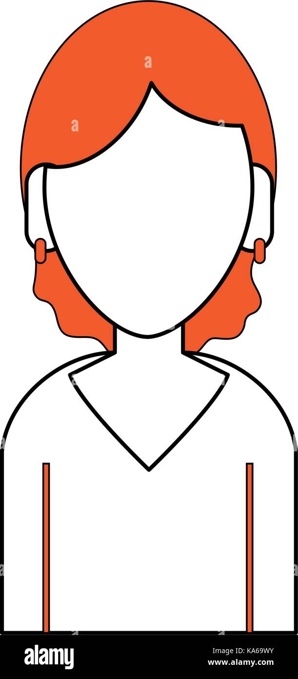 avatar woman character Stock Vector Image & Art - Alamy