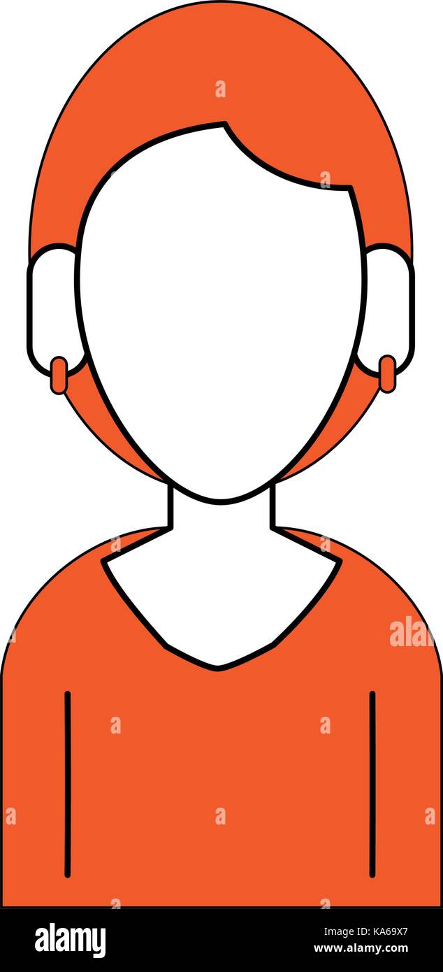 avatar woman character Stock Vector Image & Art - Alamy