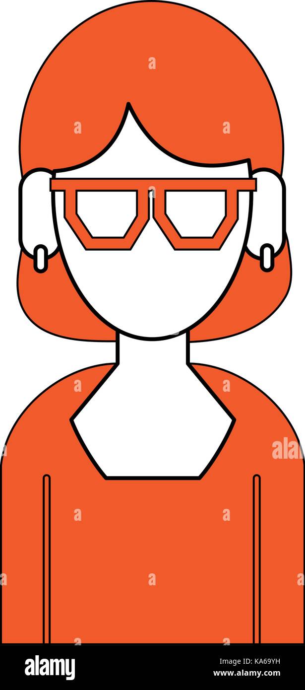 avatar woman character Stock Vector Image & Art - Alamy