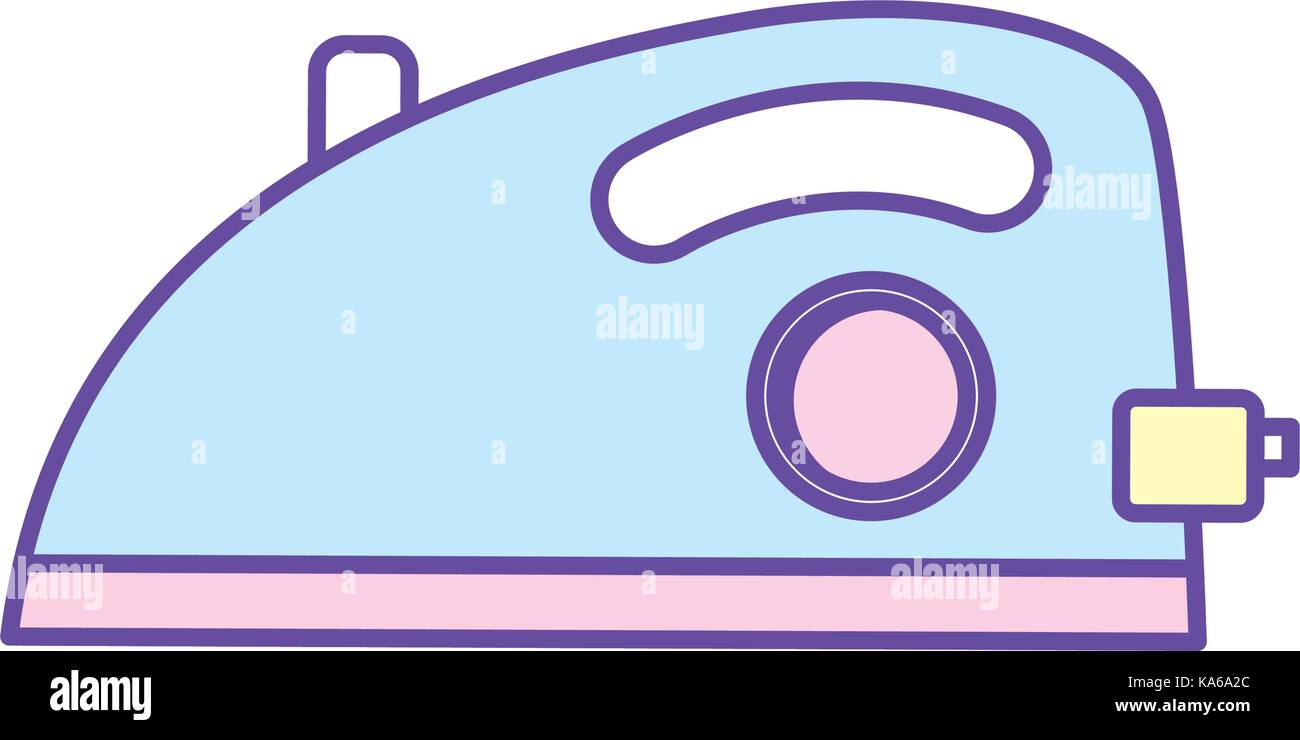 iron domestic object and housework Stock Vector Image & Art - Alamy