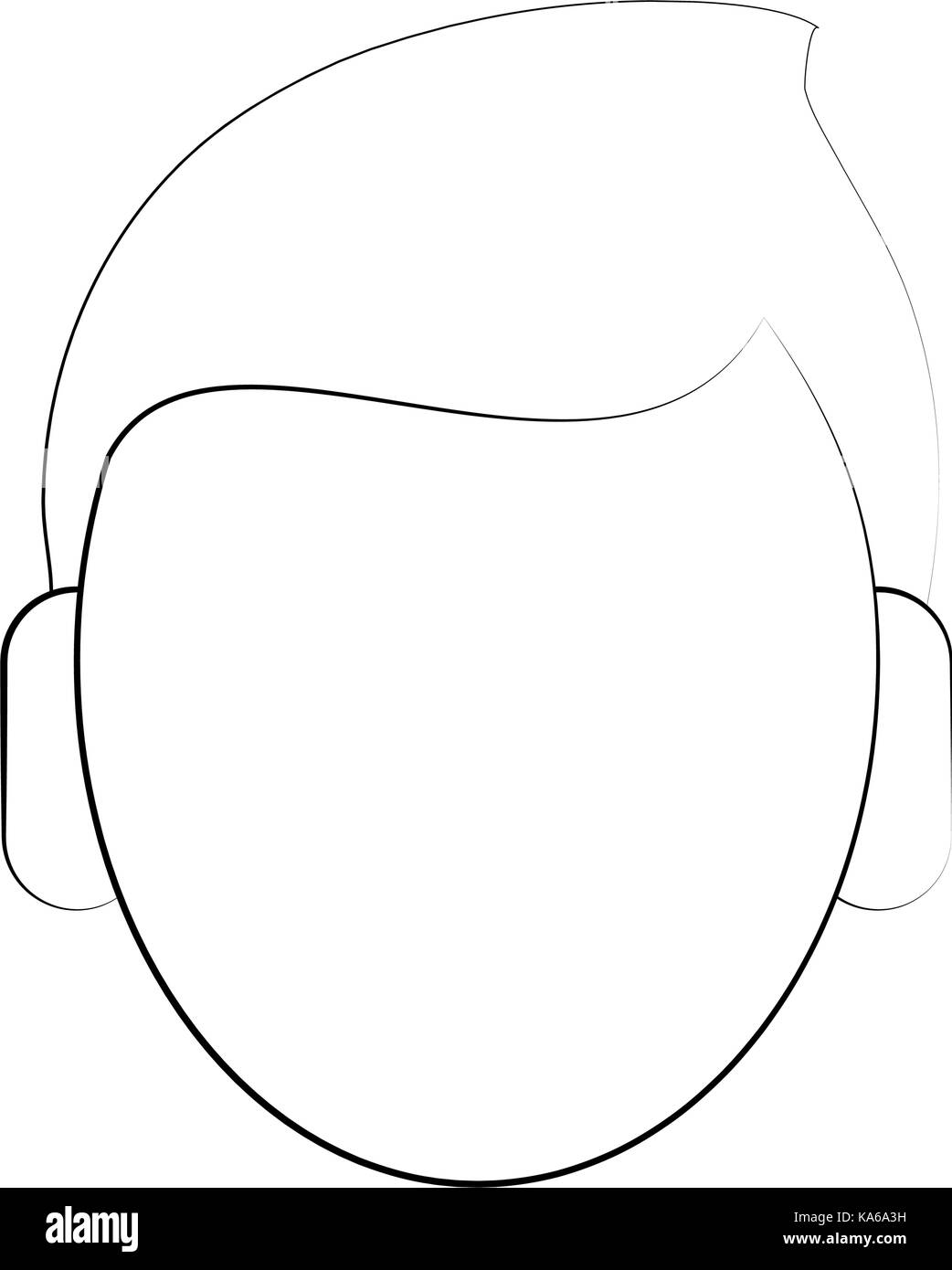 Faceless man character Stock Vector Image & Art - Alamy