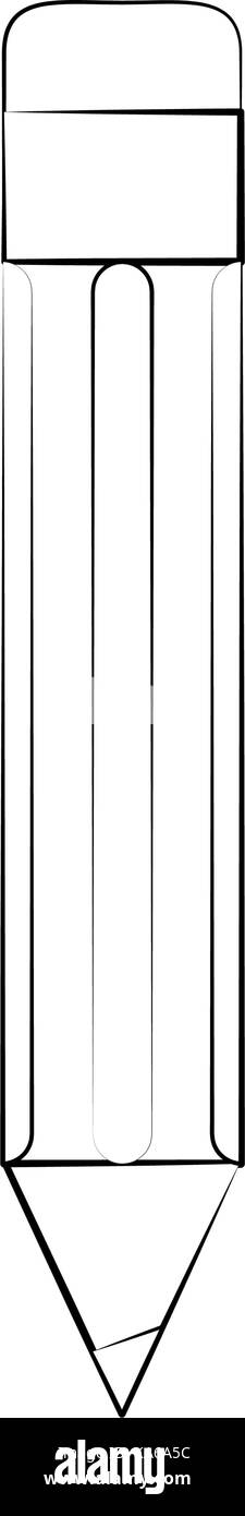 office pencil vector Stock Vector Image & Art - Alamy