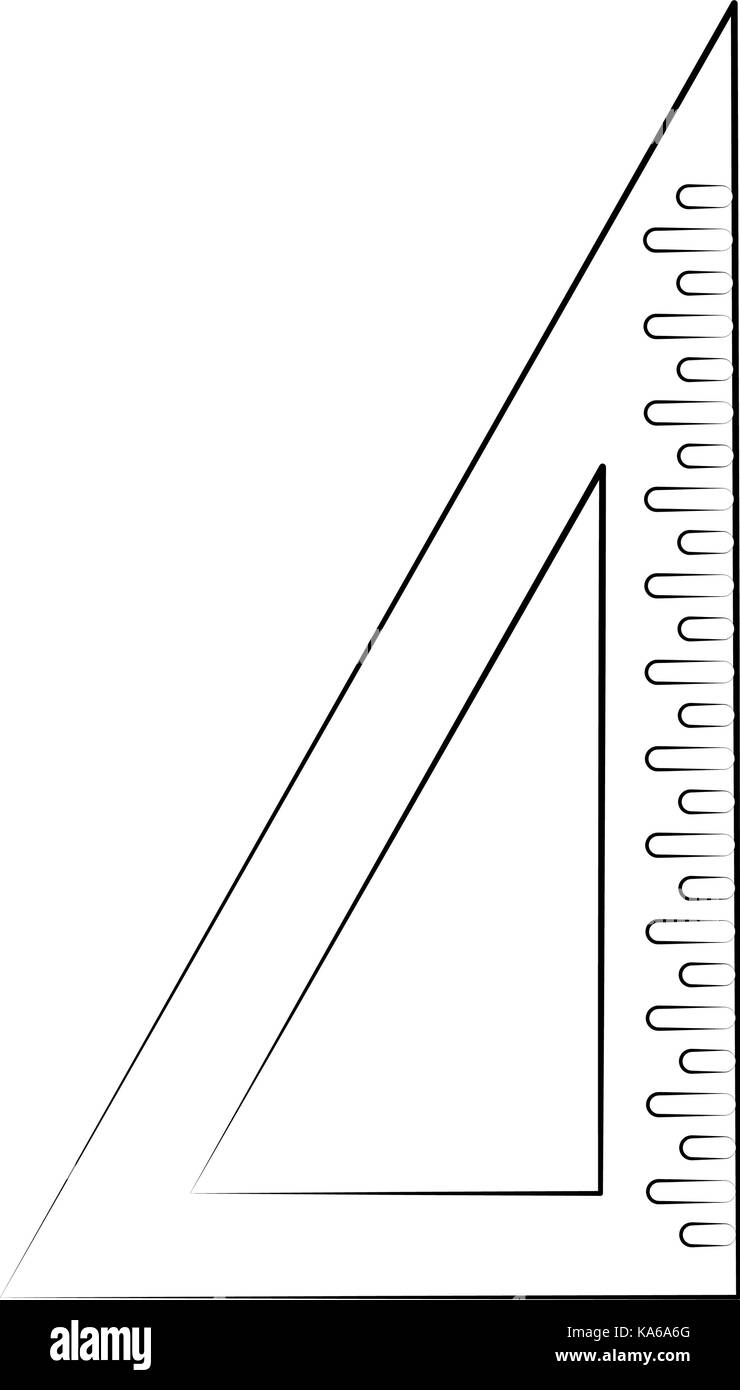 school set square Stock Vector Image & Art - Alamy