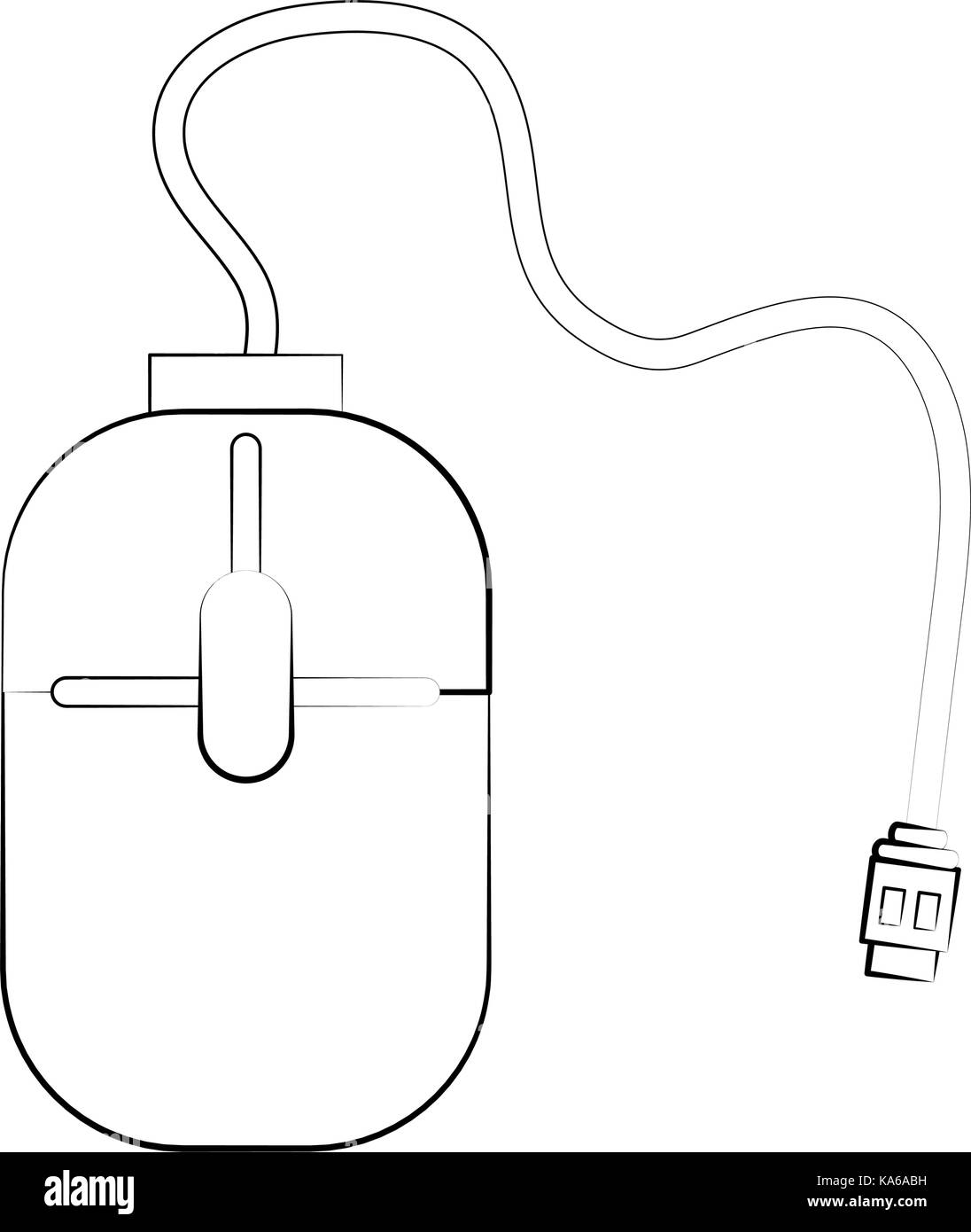 mouse technology hardware Stock Vector Image & Art - Alamy