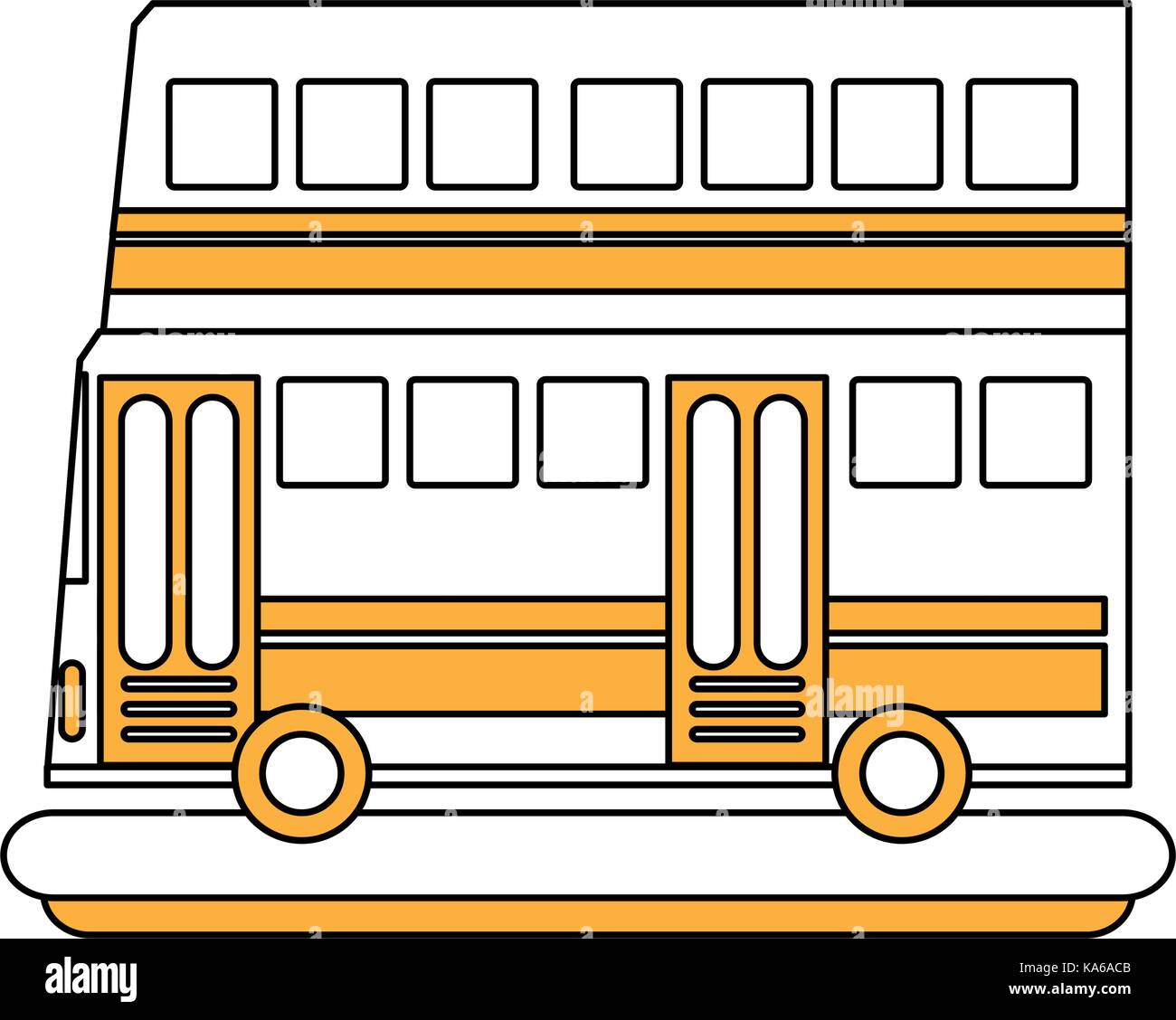public double bus england Stock Vector Image & Art - Alamy