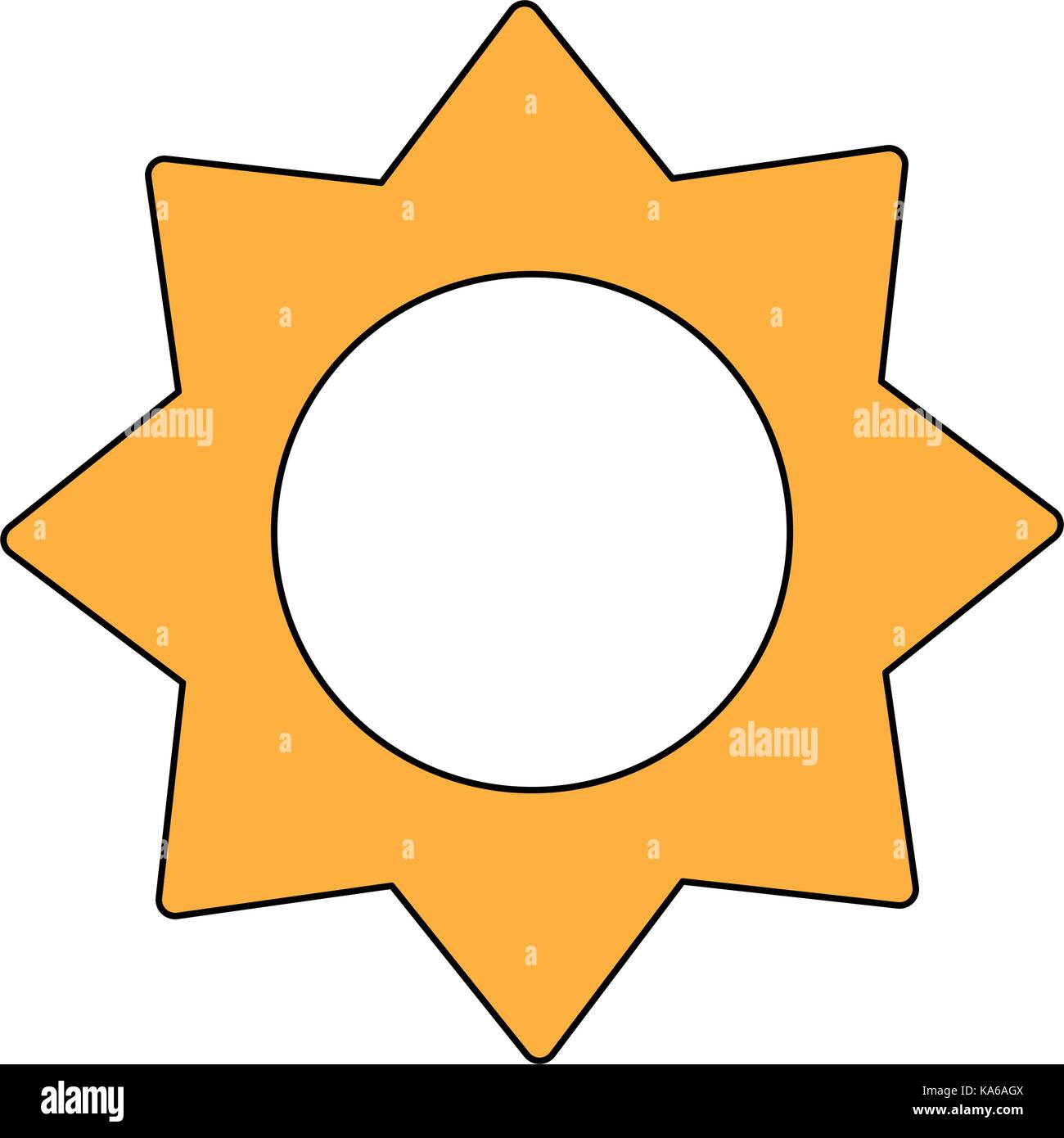 Bright sun flare radiant Stock Vector Images - Alamy