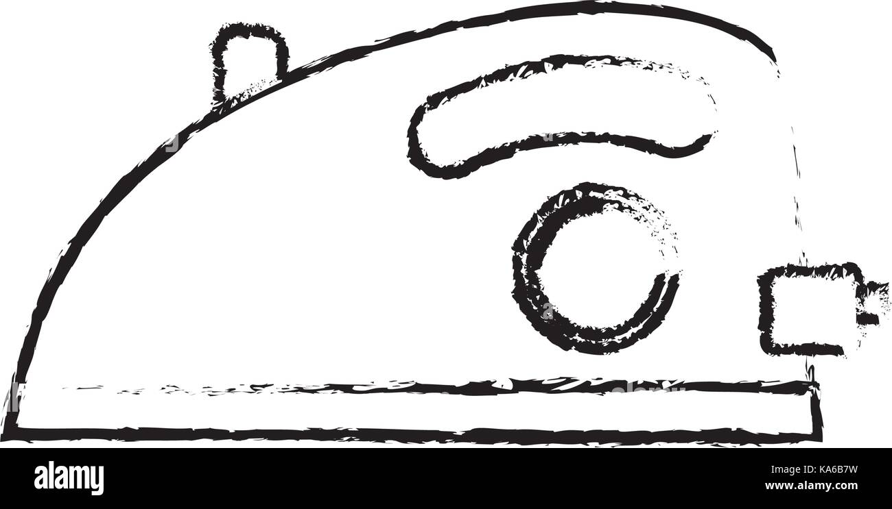 figure iron domestic object and housework Stock Vector Image & Art - Alamy