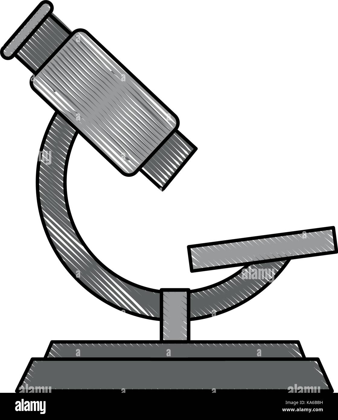 science microscope vector Stock Vector Image & Art - Alamy