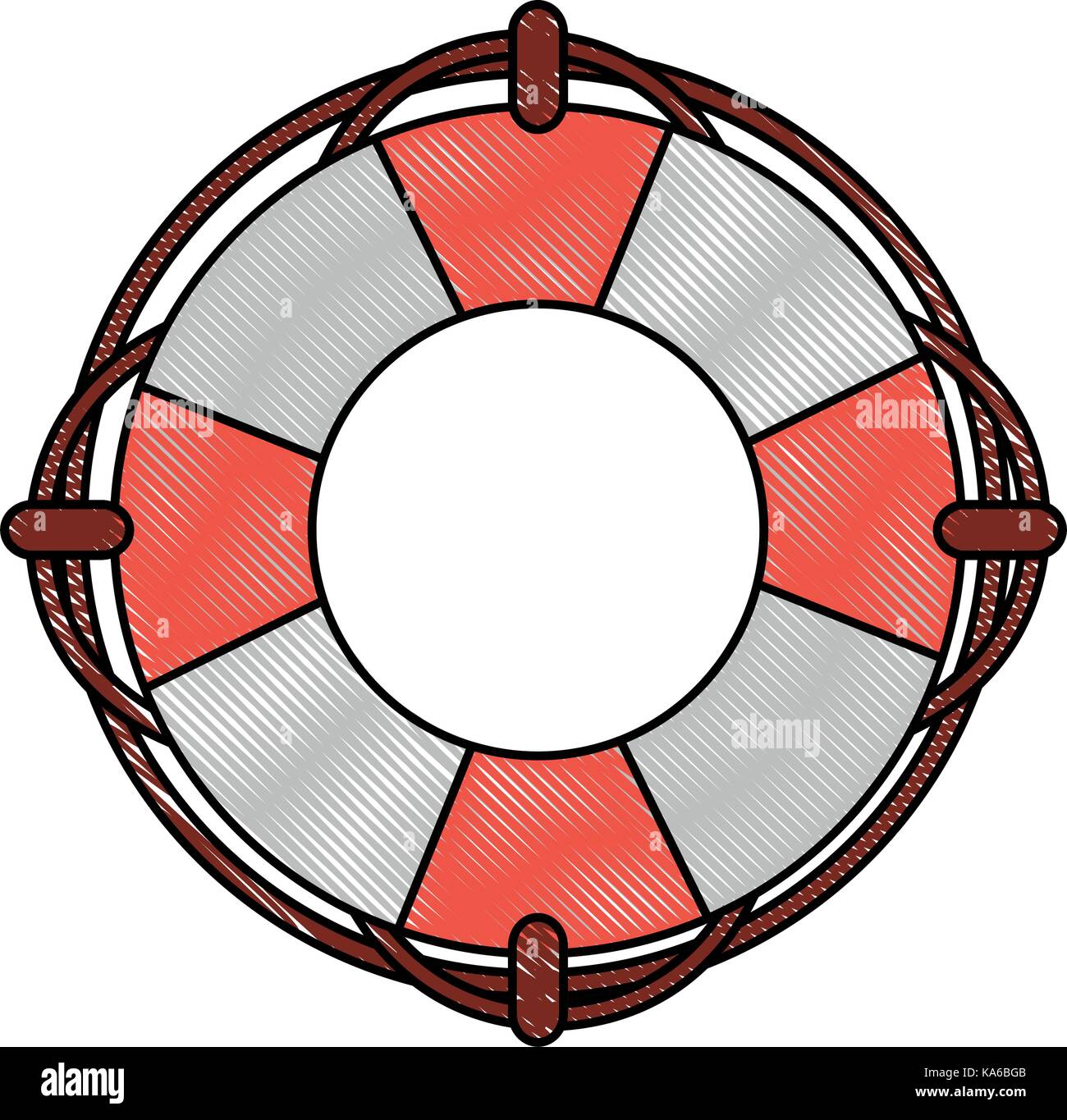 life buoy saving floating Stock Vector Image & Art - Alamy