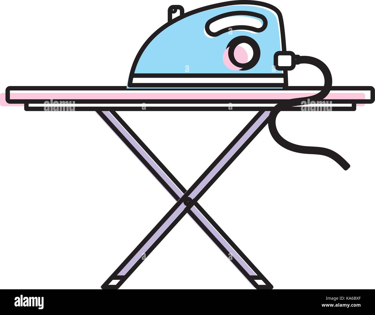 Pressing board Stock Vector Images - Alamy