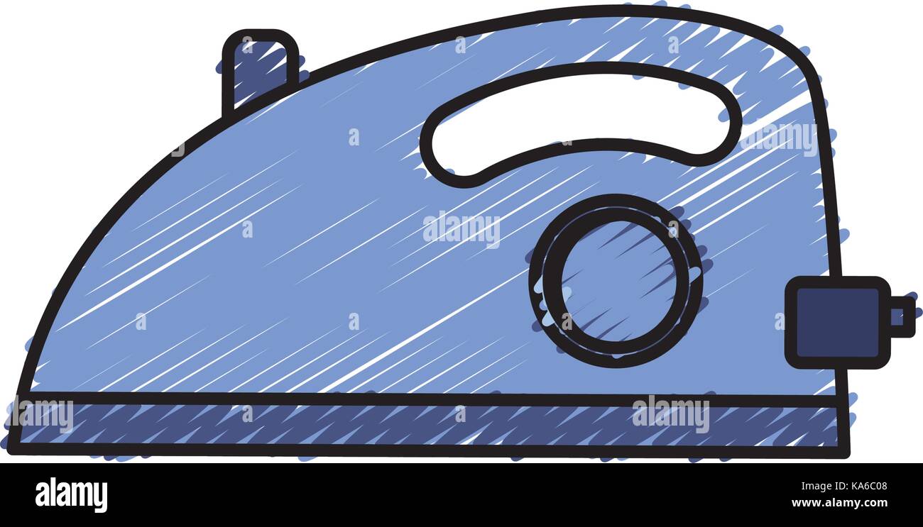 iron domestic object and housework Stock Vector Image & Art - Alamy