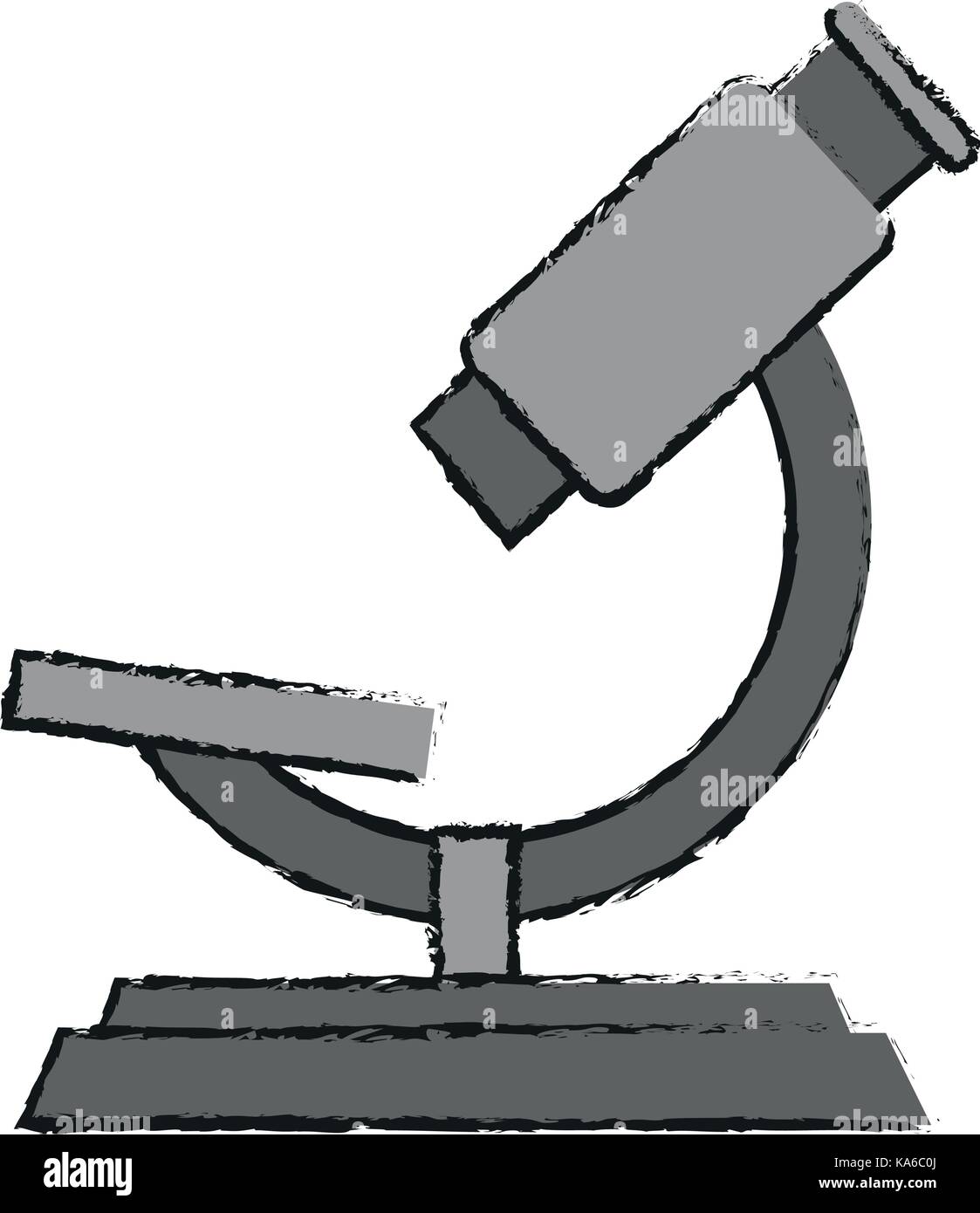 science microscope vector Stock Vector Image & Art - Alamy