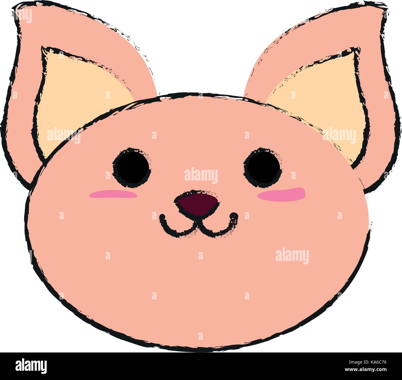 smiling pet cat Stock Vector Image & Art - Alamy