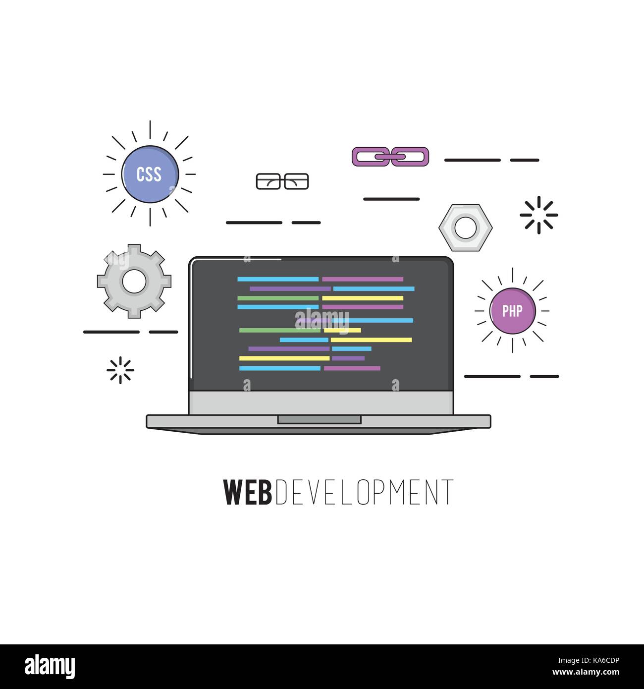 Coder command Stock Vector Images - Alamy