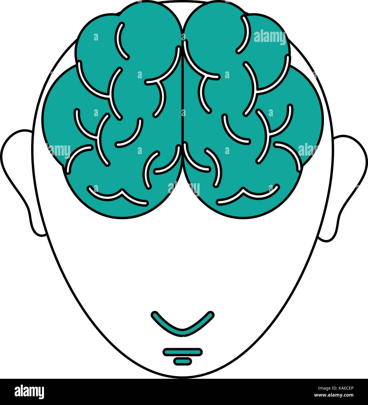 medical human brain Stock Vector Image & Art - Alamy
