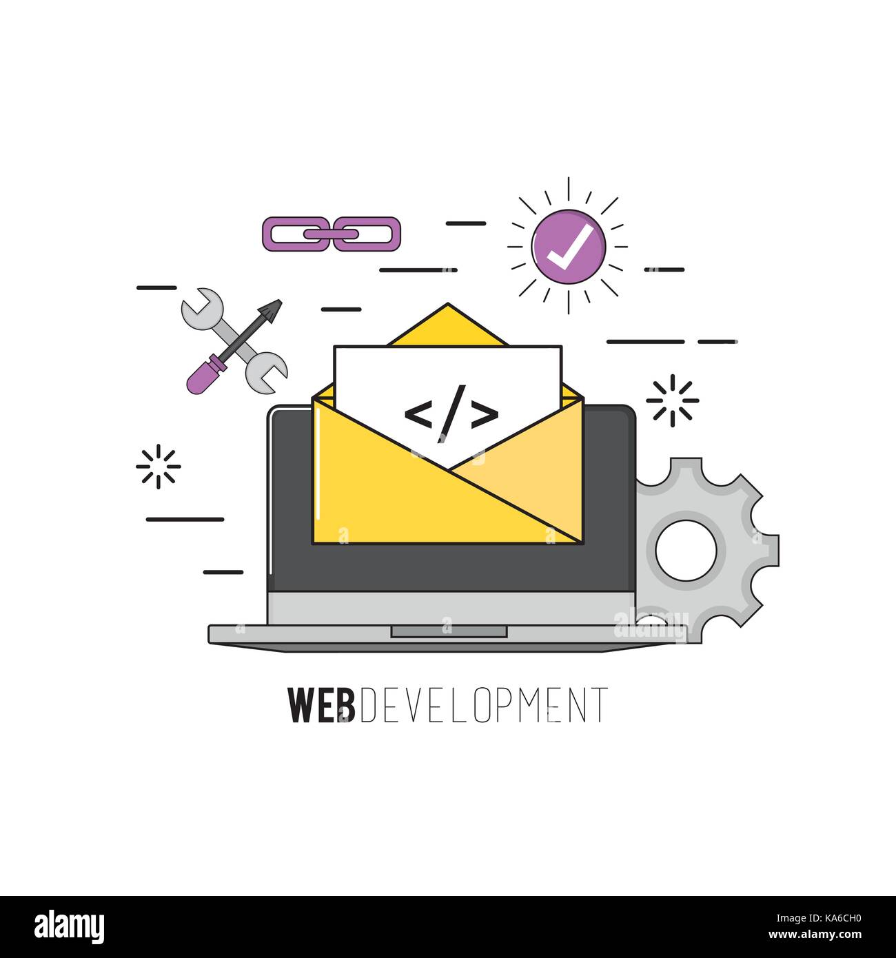 Computer programing Cut Out Stock Images & Pictures - Alamy