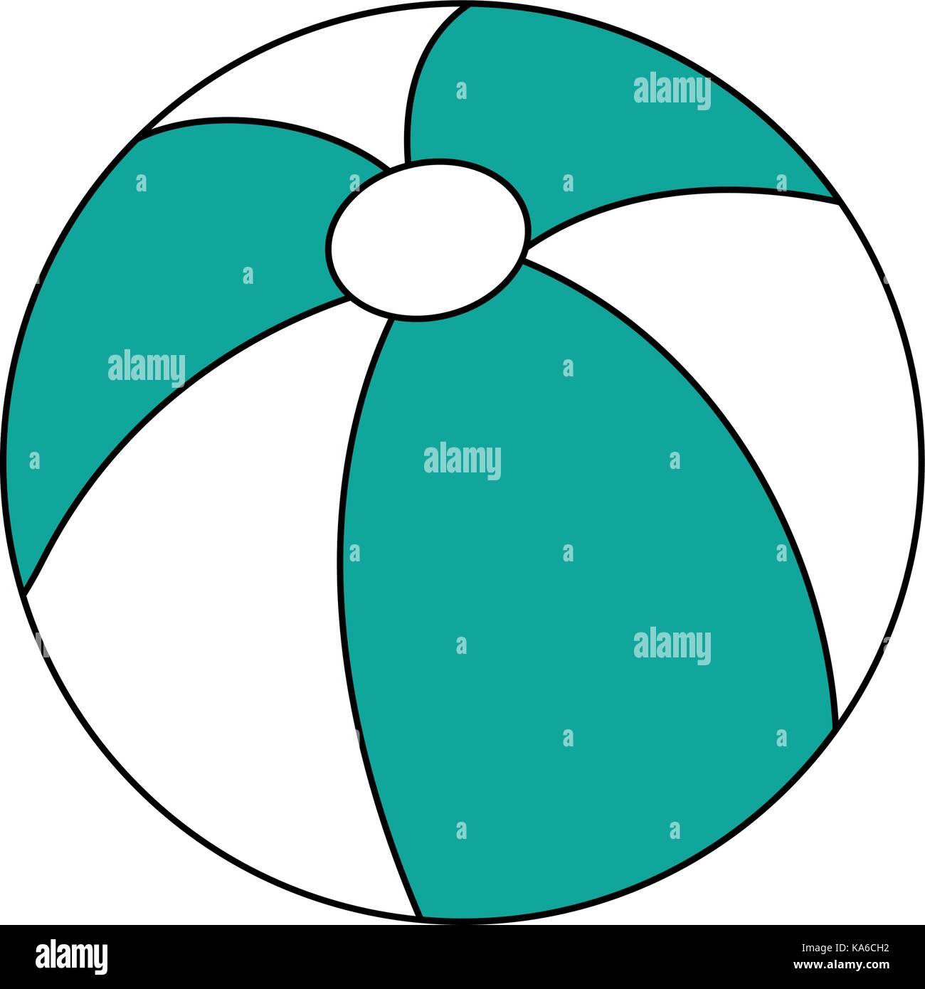 Balloon floating water Stock Vector Images - Alamy