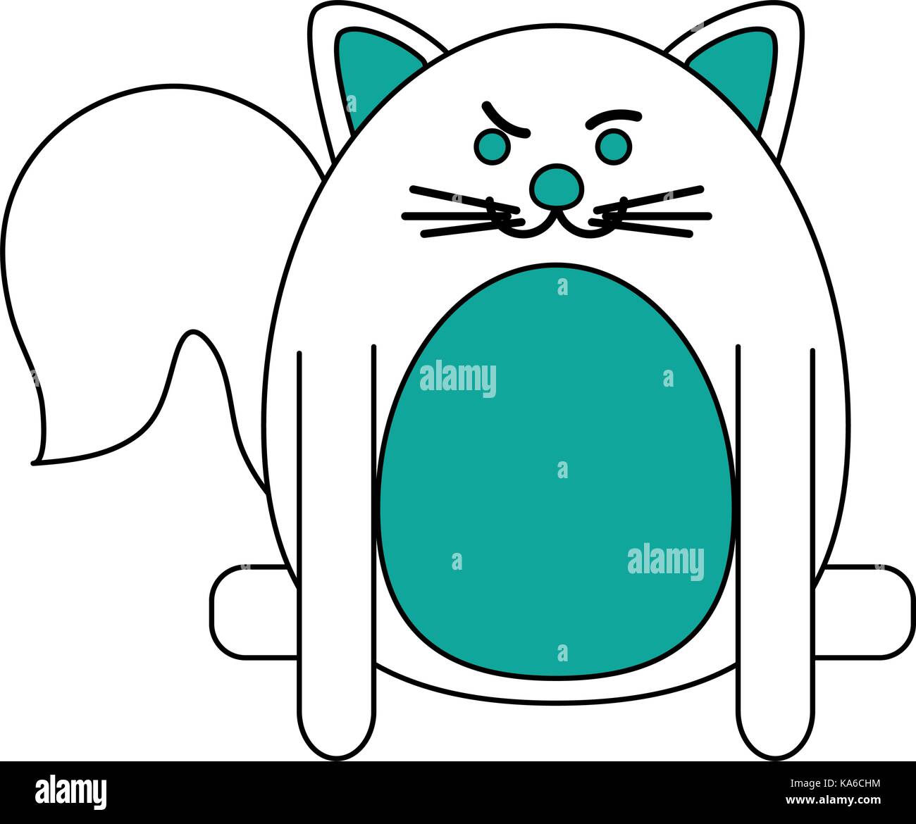 Rude feline hi-res stock photography and images - Alamy