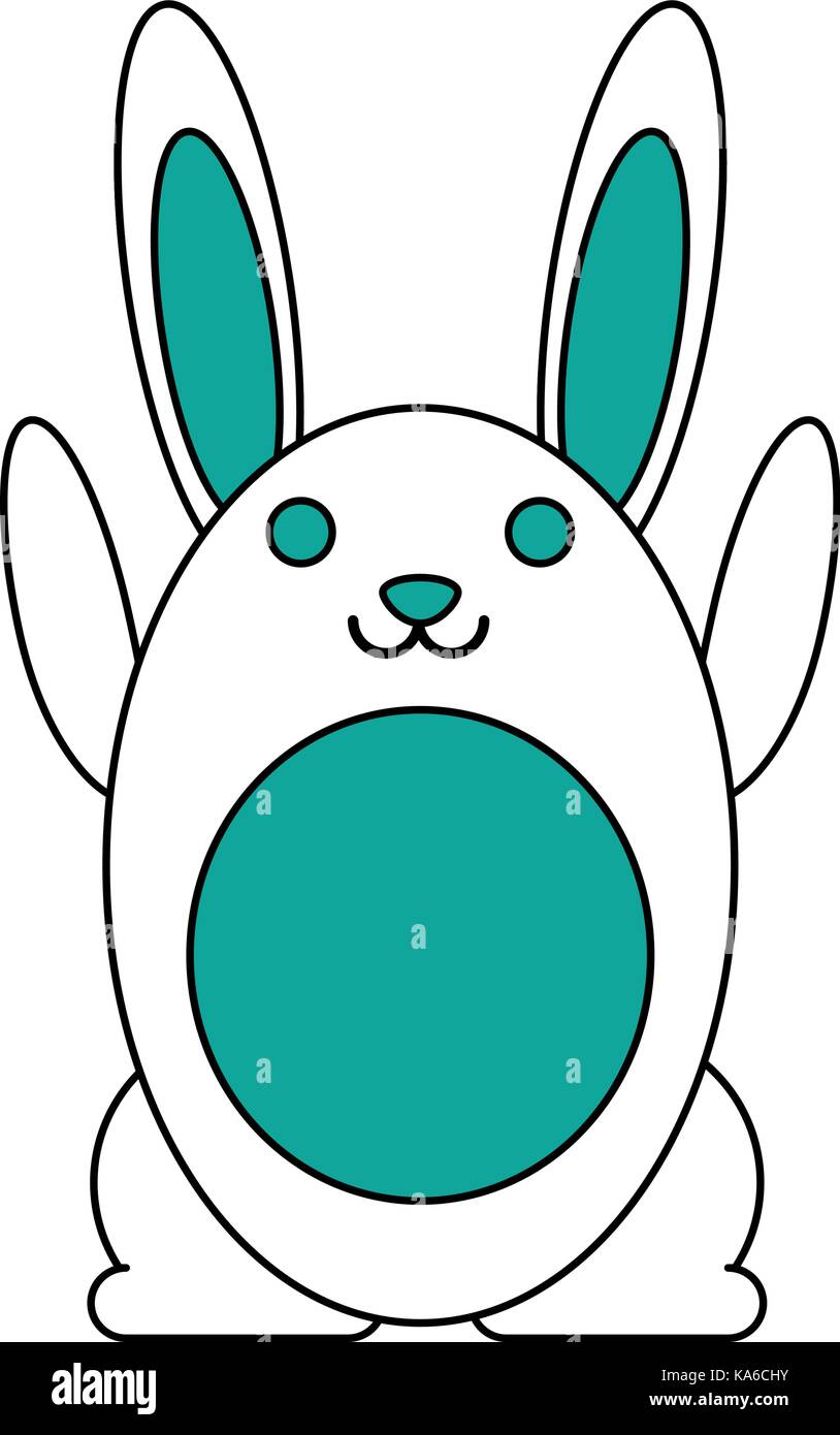 pet rabbit smiling Stock Vector Image & Art - Alamy