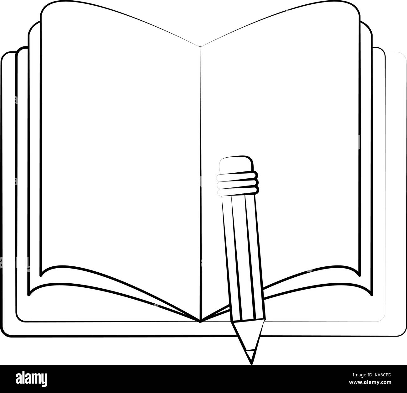 open school book Stock Vector Image & Art - Alamy