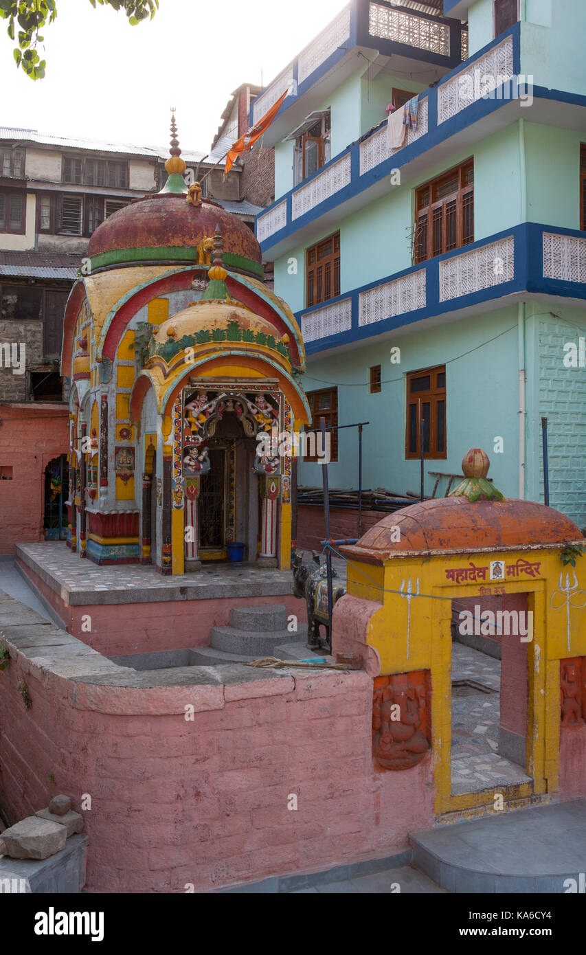 Ancient Hindu Temple in North India. Mandi, Himachal Pradesh, India ...
