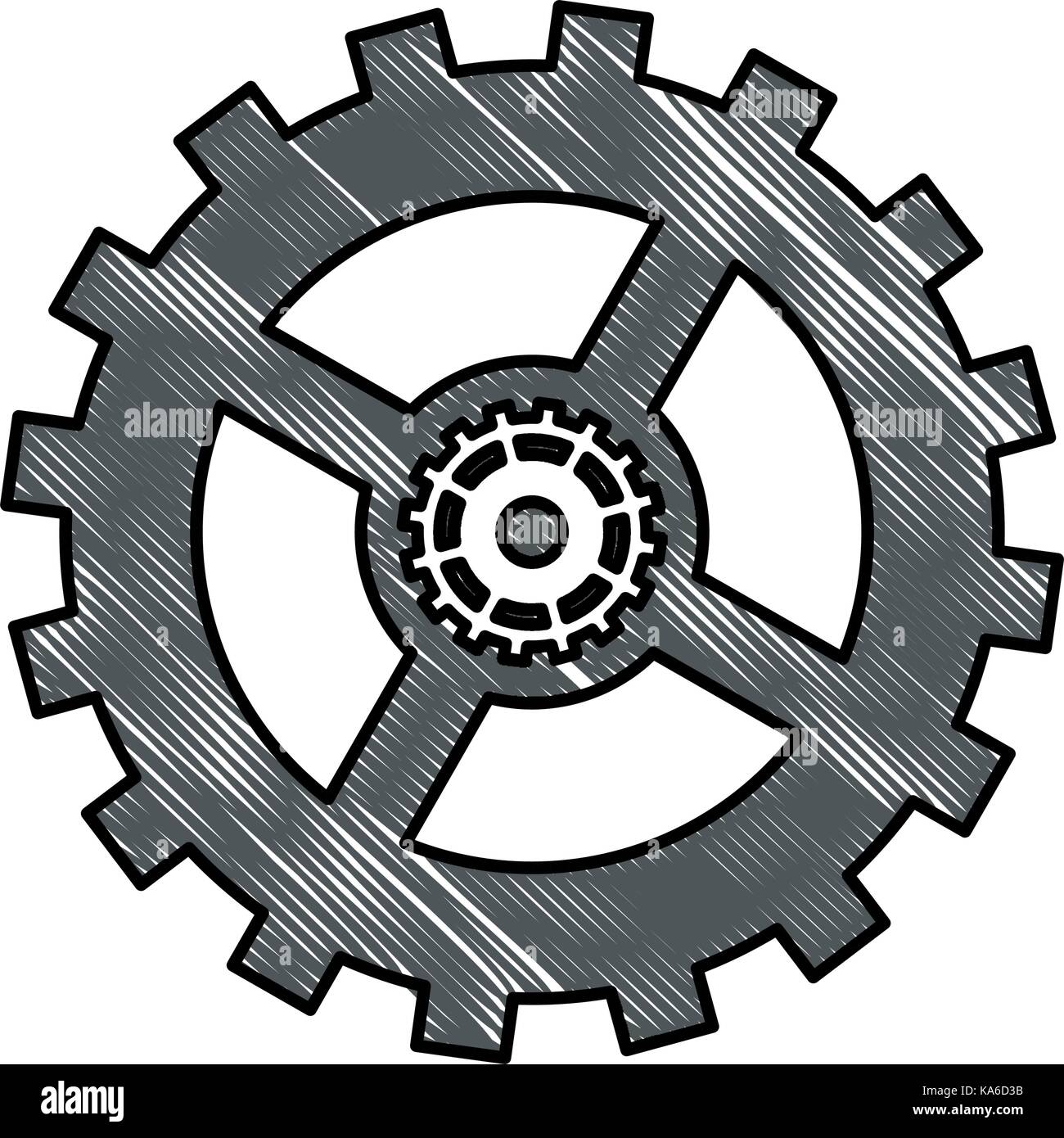 single gear icon image Stock Vector Image & Art - Alamy