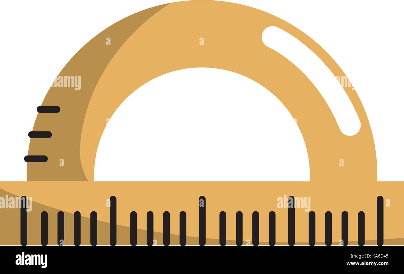 measuring ruler school tool design Stock Vector Image & Art - Alamy